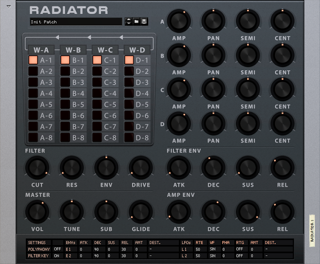 Skrock Music released Radiator - Split Waveform Synthesizer for Reason ...