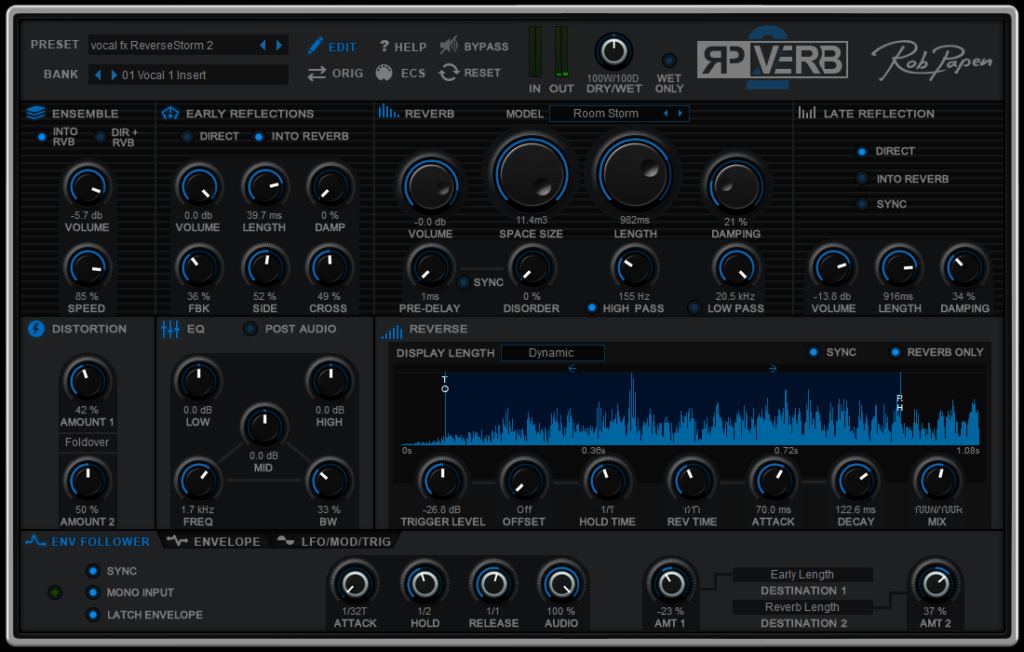 Rob Papen's Latest Development RP-Verb 2 Is Now Available - SYNTH ANATOMY
