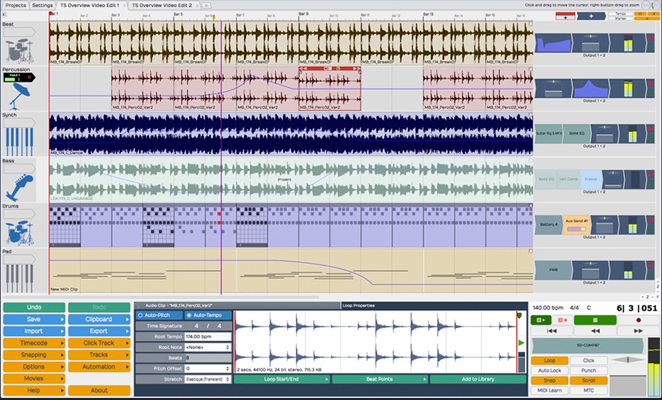 Tracktion T6 - A Full Featured Digital Audio Workstation Is Now ...
