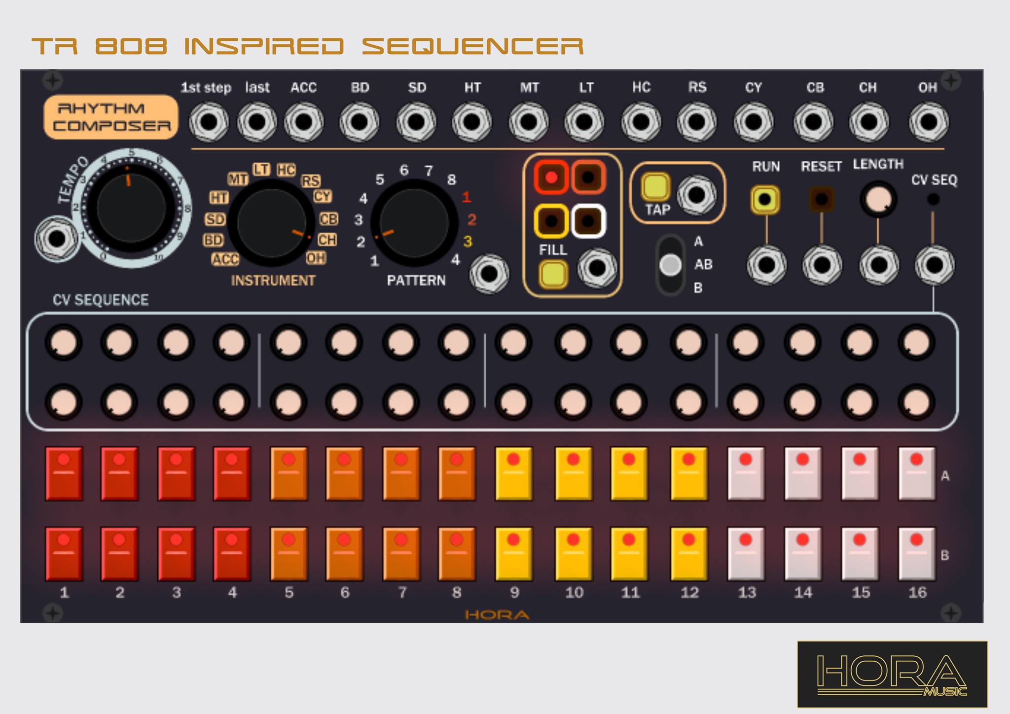 Hora Music Teased Treasure - A Roland TR-808 Drum Machine Emulation For ...