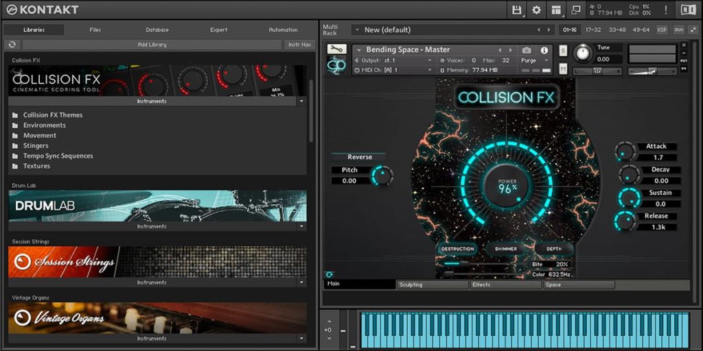 Sound Yeti Released Collision FX Cinematic Scoring Tool For Kontakt 5 Player - SYNTH ANATOMY