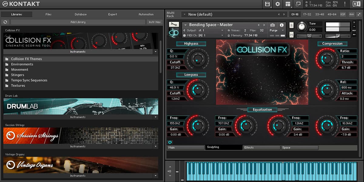 Sound Yeti Released Collision FX Cinematic Scoring Tool For Kontakt 5 Player - SYNTH ANATOMY