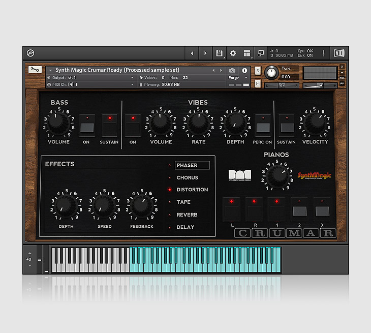 Synth Magic's New Kontakt Library Features Sounds From The Vintage Analog Electric Piano Crumar ...
