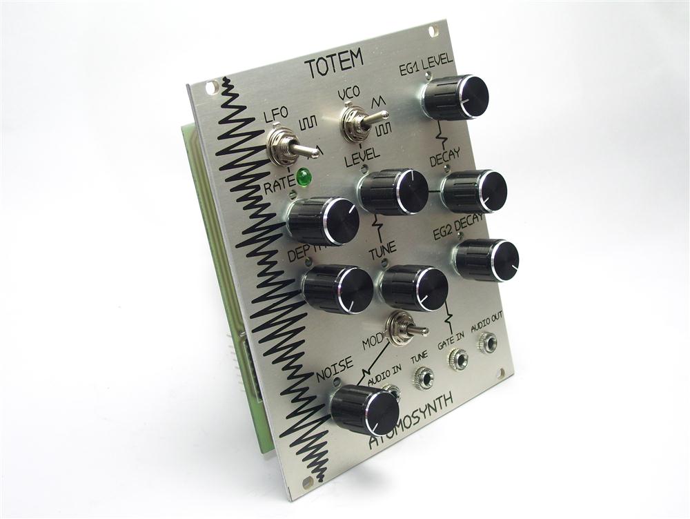 AtomoSynth Totem New Eurorack Synth Voice For Analog Percussions!