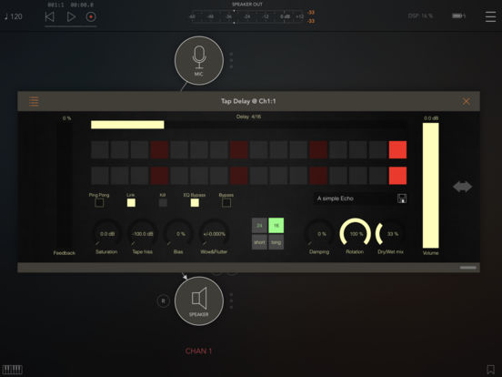 VirSyn's Tap Delay Supports Now AUv3 Audiobus3 & Ableton Link
