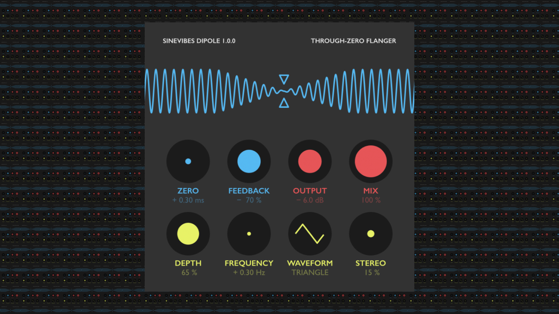 Dipole By Sinevibes Is A New Through-Zero Flanger Plugin For MacOS