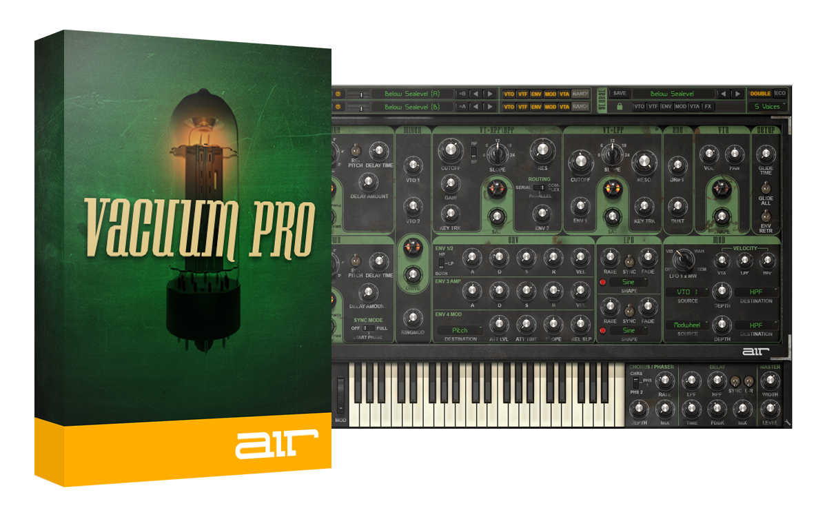 AIR Music Tech Vacuum Pro Synthesizer For Just £1 GBP