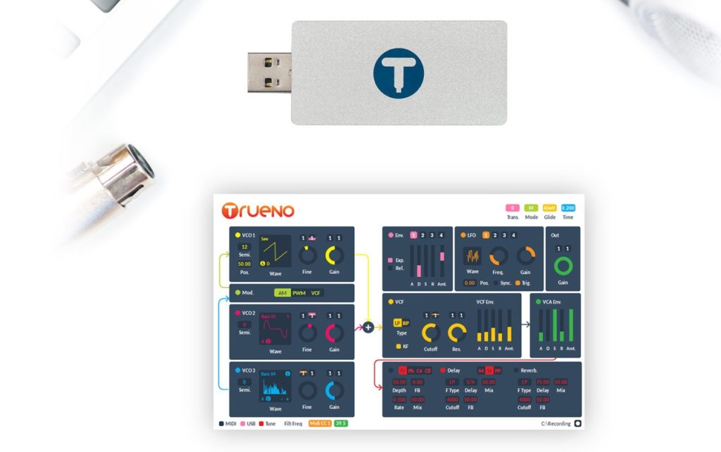 Trueno USB Synthesizer V.1.1: Major Improvements & New Sounds