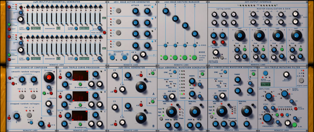 Cloudlab 200t V2 By Released - A Buchla Style Synthesizer for Reaktor 6