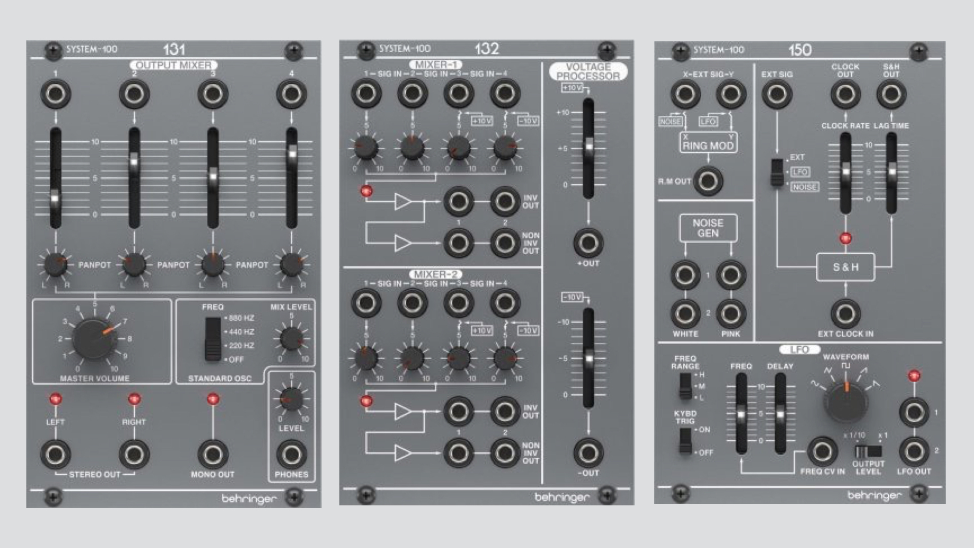 BEHRINGER Wants To Recreate The 100M Series In Eurorack Format