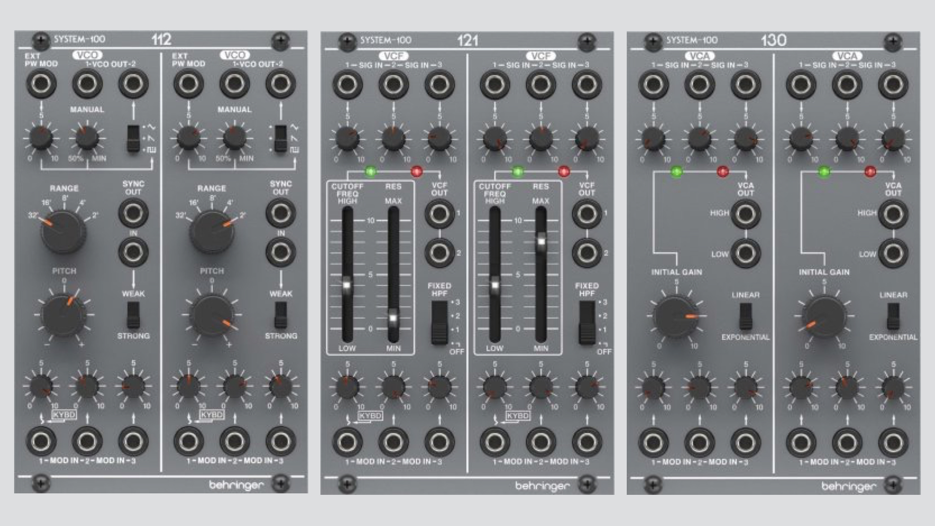 BEHRINGER Wants To Recreate The 100M Series In Eurorack Format