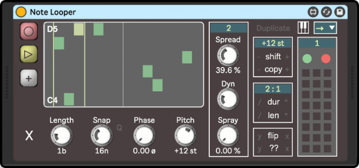 This £10 Note Looper For Max For Live Allows You To Loop MIDI Notes
