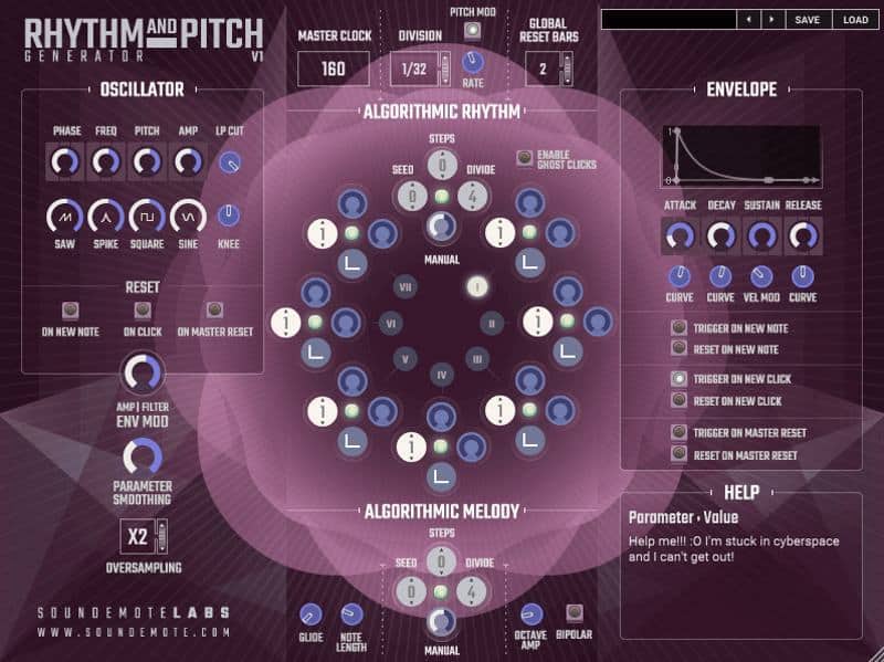 soundemote-rhythm-pitch-generator - SYNTH ANATOMY