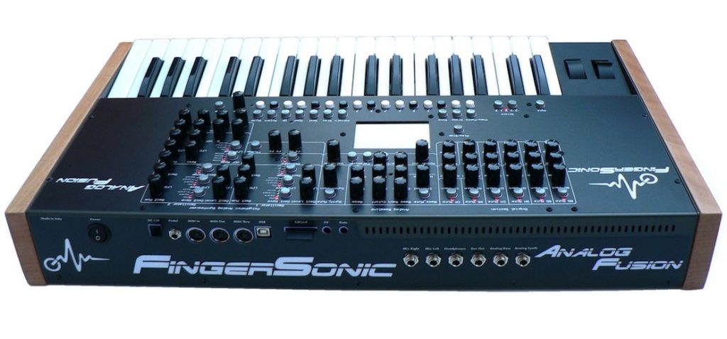 FingerSonic Announced AnalogFusion New Hybrid Polyphonic Synthesizer