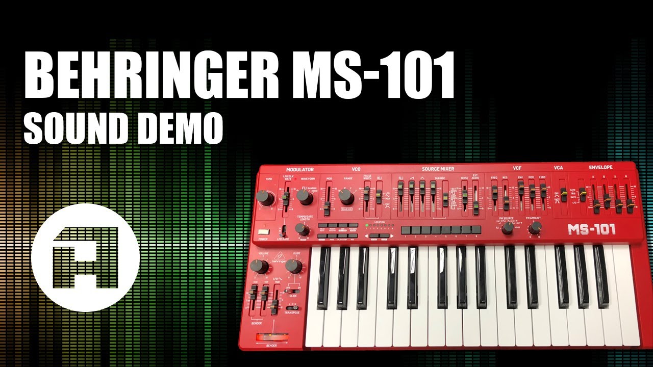 Behringer MS-101 New In-Depth Sound Demo Released!