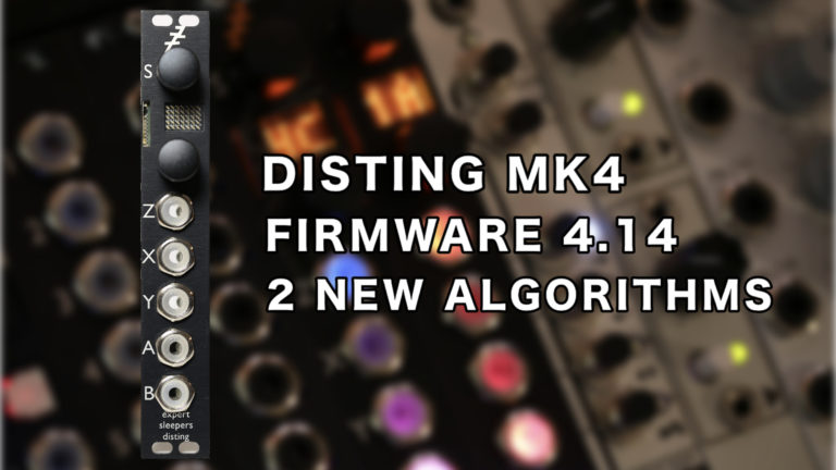 Disting MK4 V4.14 Adds New Pulsar VCO, Switch Algorithm & More