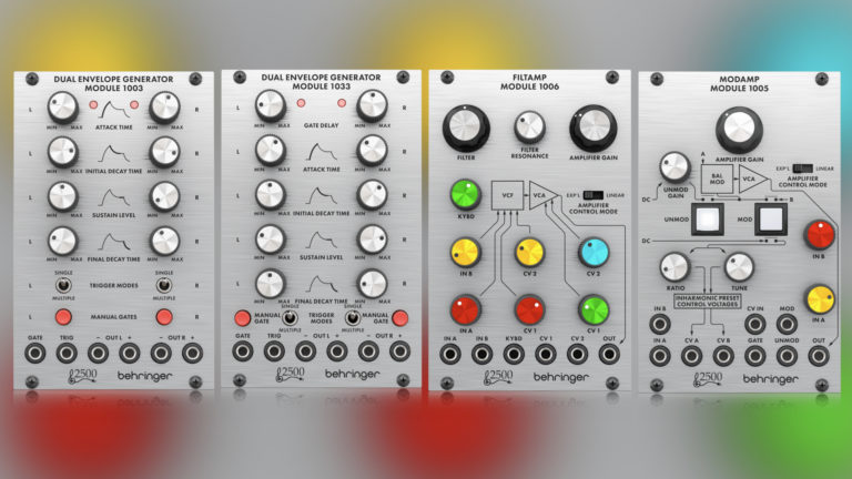 Behringer 2500 (ARP 2500) Eurorack Modules Now Available For Pre-Order