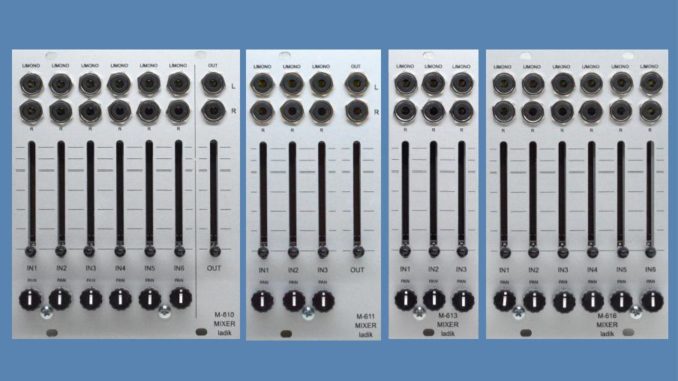 Ladik Intros 13 New Affordable Eurorack Mixer, EQ & Utility Modules