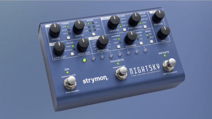 Strymon NightSky Leak, New Reverb With A Built-In Sequencer?