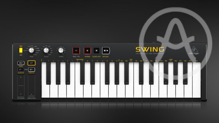 Behringer SWING Is A Knockoff Of The Arturia Keystep MIDI & CV Sequencer
