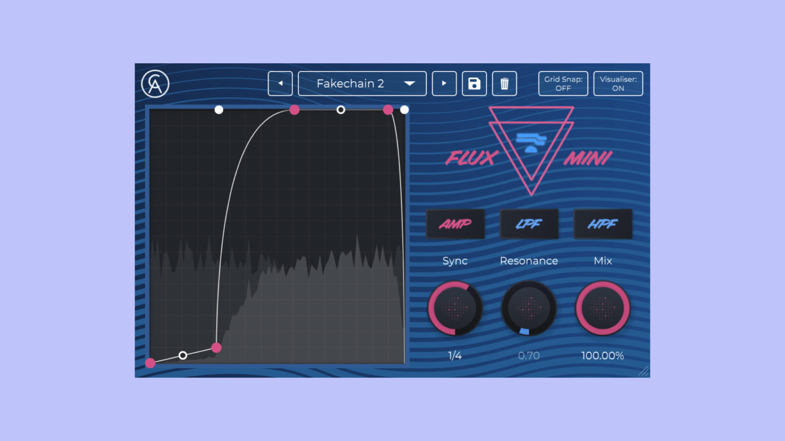 Caelum Audio Flux Mini, Free Effect Plugin For PC, Mac & iOS AUv3