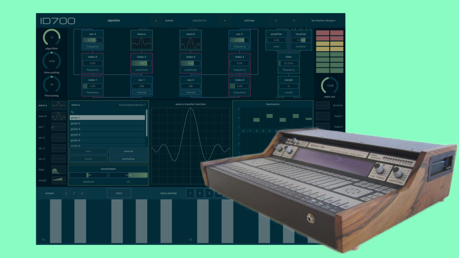 ID700, Buchla 700 Synthesizer Emulation With MPE For Your iPad