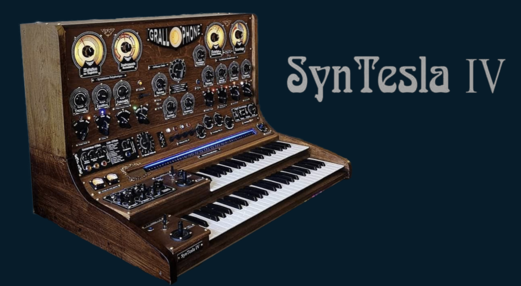 SynTesla IV Grallophone, Steampunk Synthesizer By Oliver Grall & Pierre ...