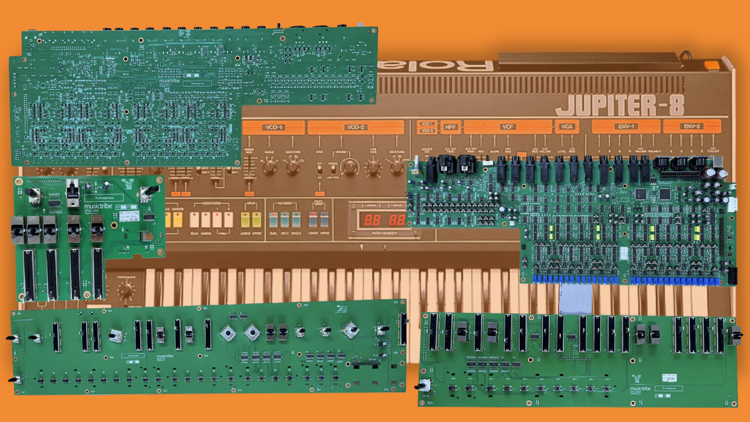 Behringer shows Pro-16 synth prototype & Roland Jupiter-8 replica plans