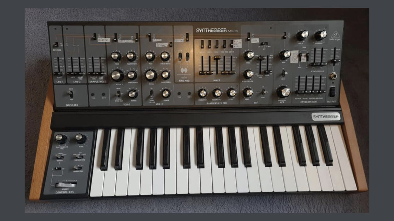 Behringer teases MS-5, a clone of the Roland SH-5 analog Synthesizer