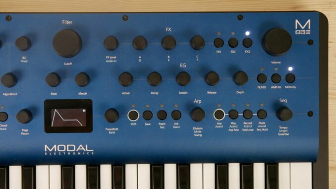 Modal Electronics Cobalt8 review, virtual analog synthesis ...