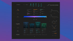 Tracktion Abyss, a Synthesizer plugin where colors turn into sounds