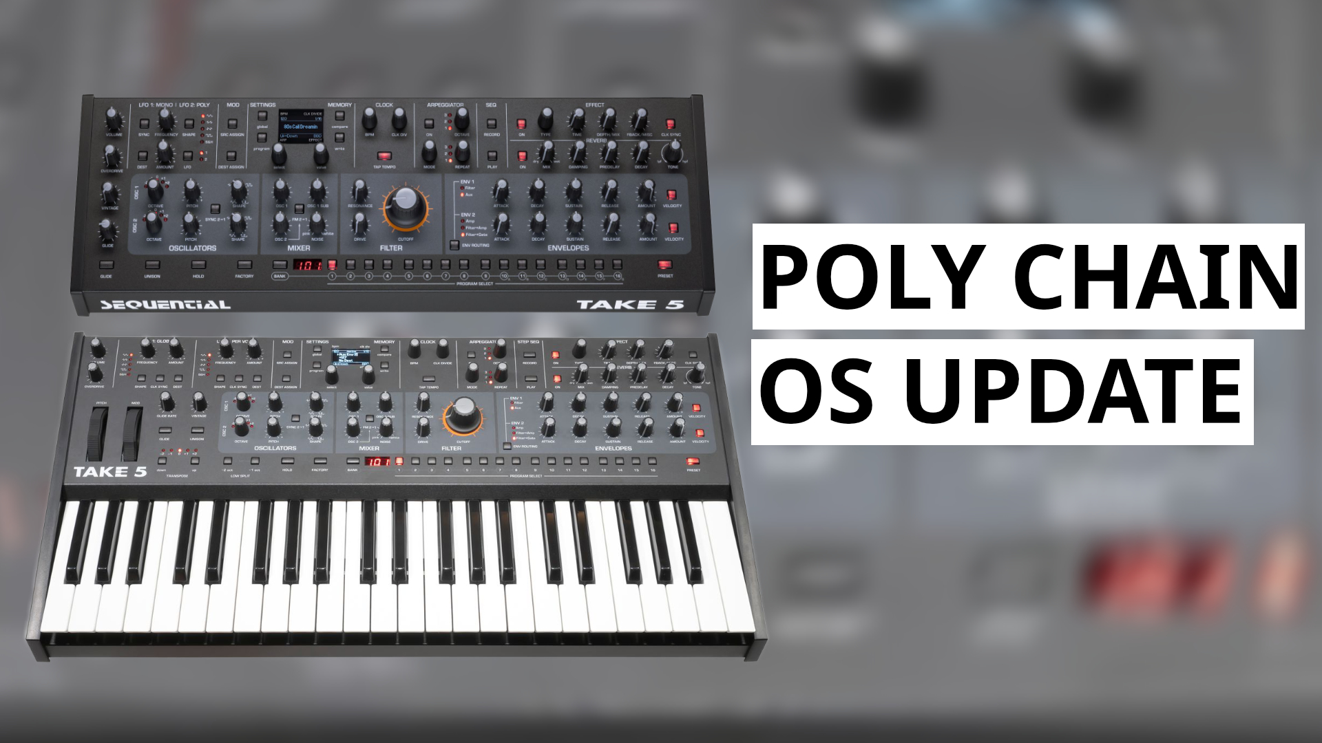 Sequential Take 5 Poly Chain OS Update - SYNTH ANATOMY