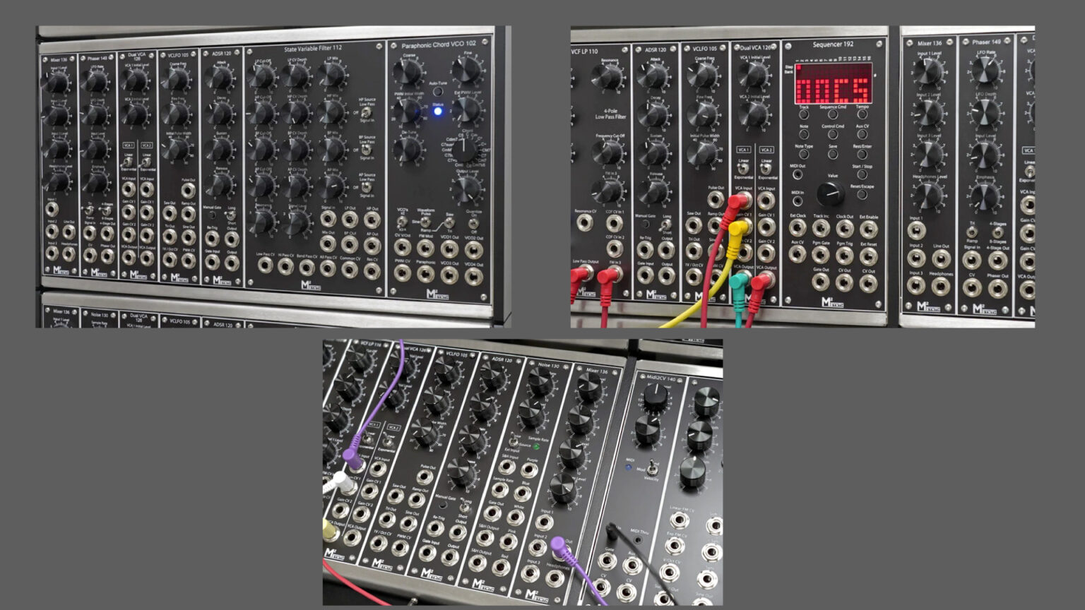 Soundtronics M²Synth, modern take on the 5U modular Synthesizer, now on ...