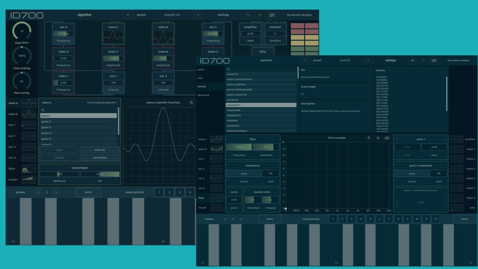 ID700 Desktop, Buchla 700 Synthesizer emulation now on macOS (AUv3)