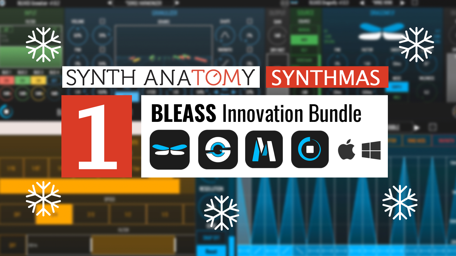 Synthmas 1: win a BLEASS Innovation Bundle with four creative effects plugins