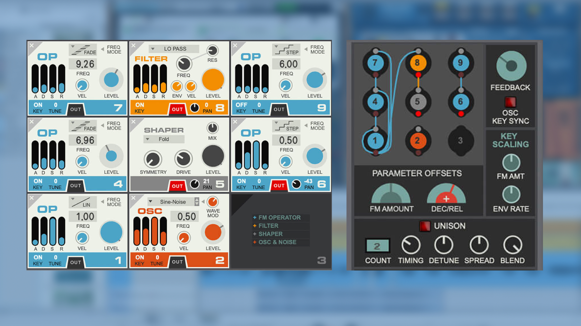 Reason Studios Algoritm review, FM Synthesizer with a hybrid twist