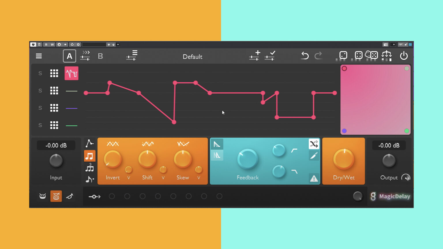 GS DSP MagicDelay, a multi-curve spectral delay plugin with built-in ...