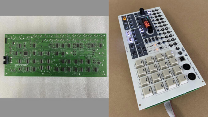 Behringer RS-9, new TR-style Eurorack drum sequencer module prototype