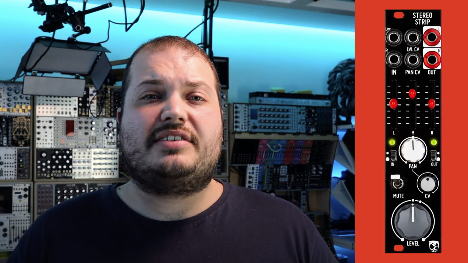 DivKid Stereo Strip, a stereo processing module in collaboration with Befaco