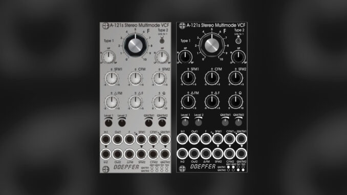 Superbooth 22: Doepfer Stereo multimode filter and new utility modules