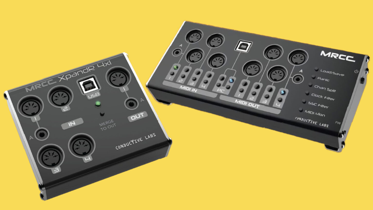 NAMM 2022: Conductive Labs MRCC µ88 MIDI Router & MRCC XpandR 4x1