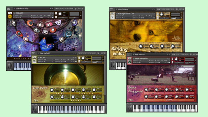 Atom Hub releases 7 free unique virtual instruments for Kontakt full version