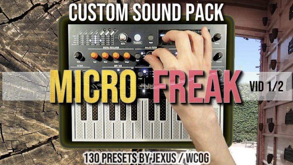 Jexus releases new patches for the Arturia MicroFreak