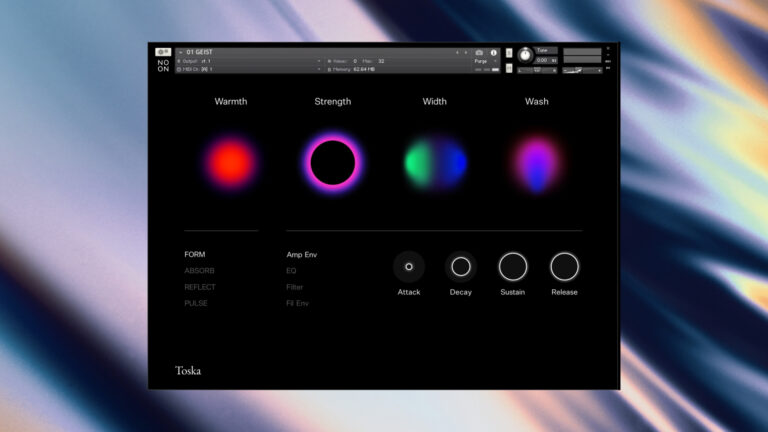 Noon Instruments Toska, new evolving, atmospheric textures for Kontakt ...