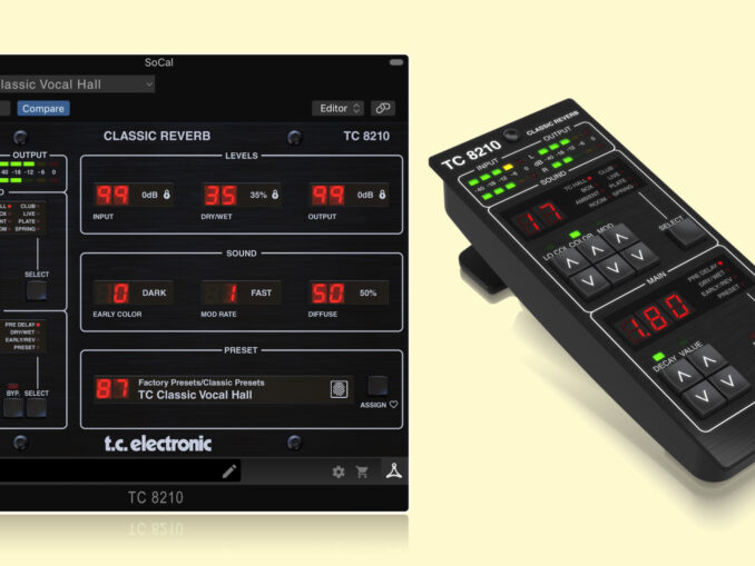 TC Electronic Intros HOF 2 Reverb & Flashback 2 Delay Mini Pedals