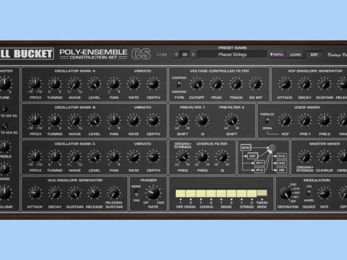 Full Bucket Music Fury-68, free Synthesizer plugin emulates the Korg ...