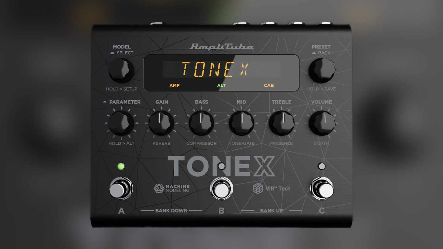 IK Multimedia ToneX AI amp modeler pedal, is AI-based synth modeling the next thing?