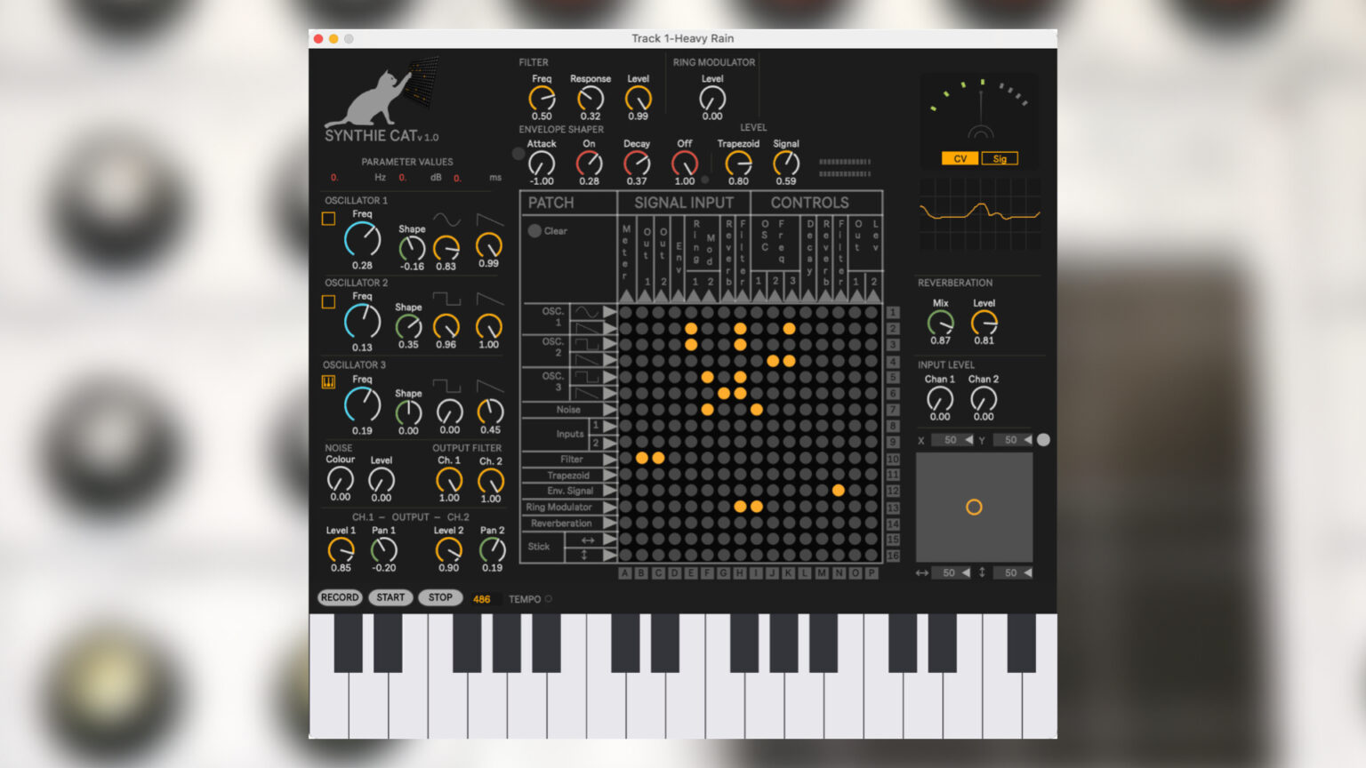 SynthieCat by Max for Cats is an EMS Synthi A inspired Synthesizer for ...