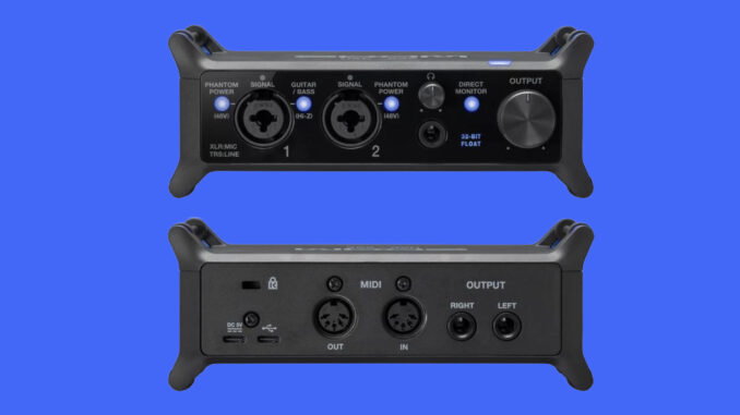 Zoom UAC-232, new portable 2-channel 32-bit float audio & MIDI interface