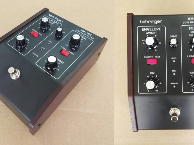 Behringer MS-1 MkII, Roland SH-101 clone revision with V662A chip in a ...